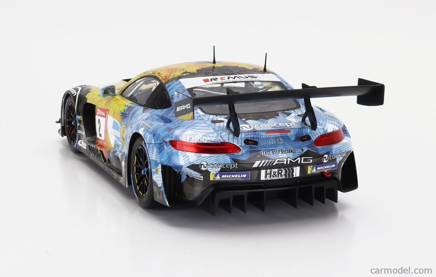 IXO-MODELS HRT-I-AMG-20-1802-24 Scale 1/18 | MERCEDES BENZ AMG GT3 EVO ...