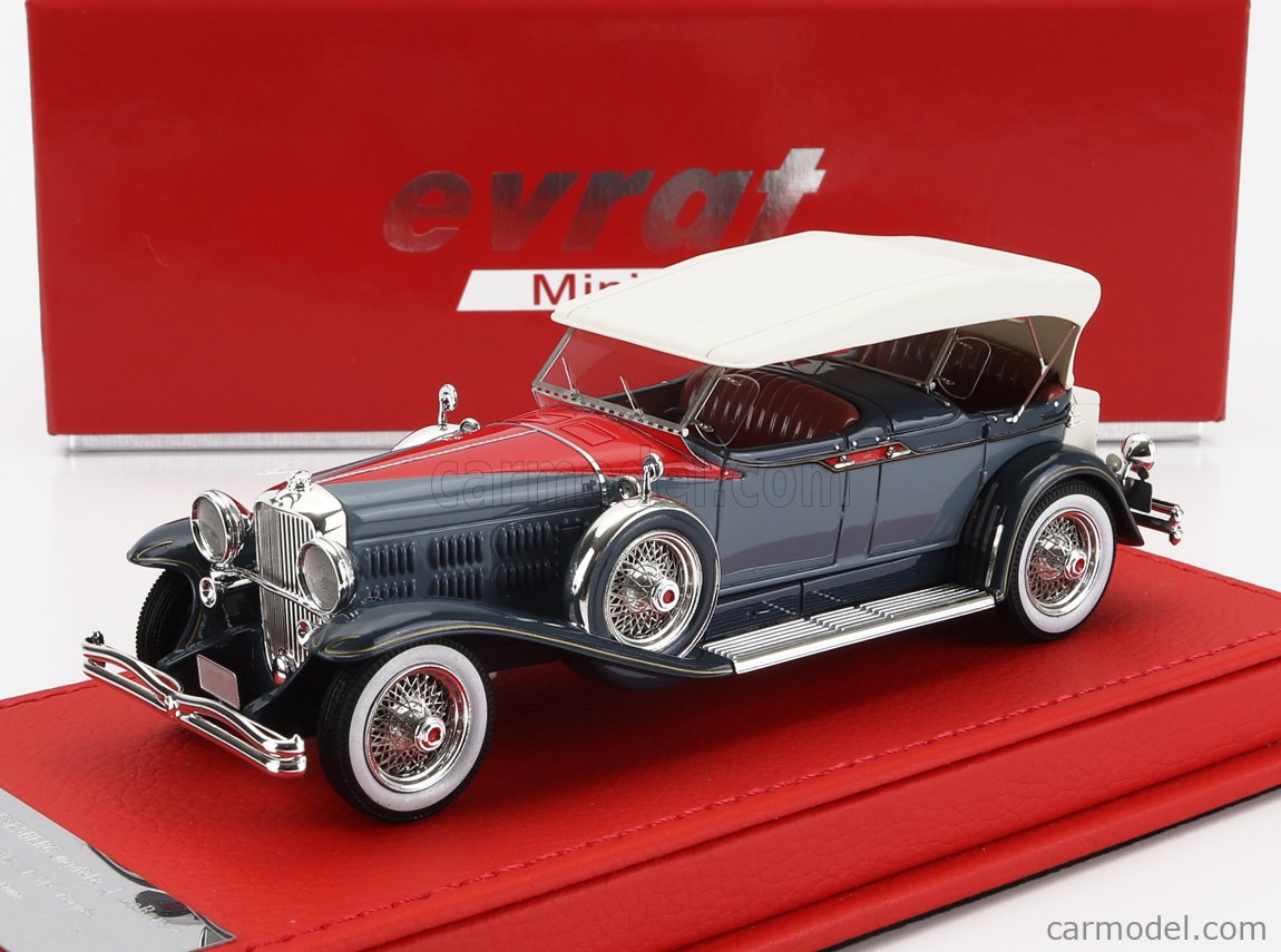 EVRAT EVR246 Scale 1/43 | DUESENBERG J-318 LE BARON PHAETON sn2323 ...