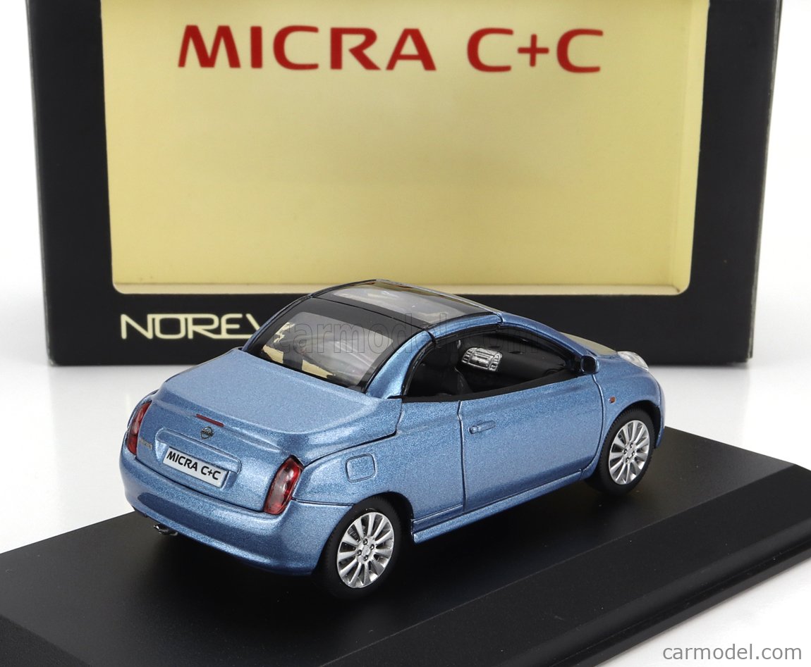 NOREV 420130 Masstab: 1/43 | NISSAN MICRA CC COUPE CABRIOLET 2005 LIGHT ...