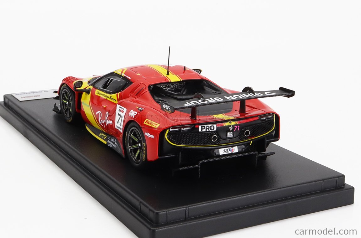 LOOKSMART LSRC176 Scale 1/43 | FERRARI 296 GT3 3.0L TWIN TURBO V6 TEAM ...