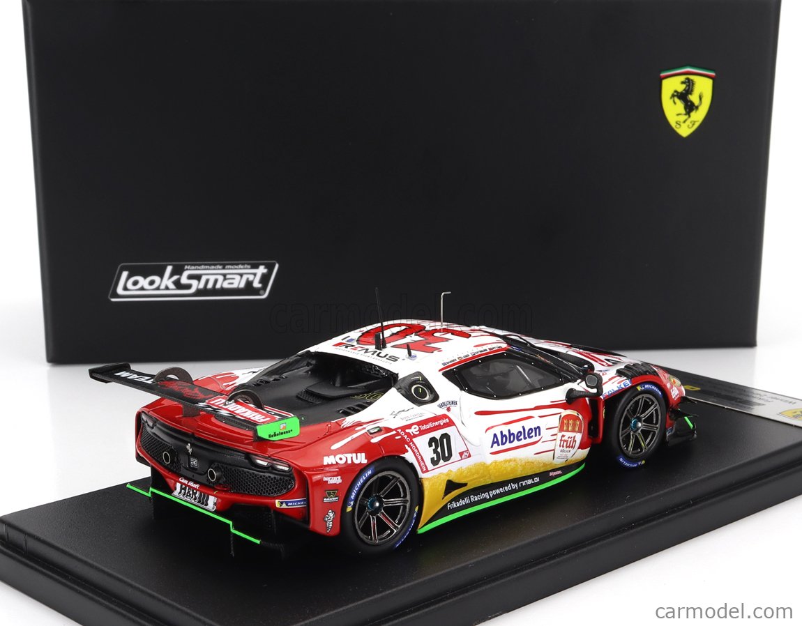 LOOKSMART LSRC171 Scala 1/43 | FERRARI 296 GT3 3.0L TWIN TURBO V6 TEAM ...
