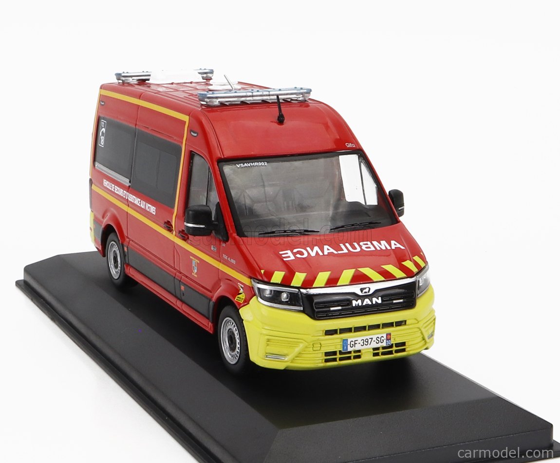 ODEON ODEON146 Scale 1/43 | MAN TGE L2H2 GIFA VSAV SDIS 30 GARD VEHICULE DE SECOURS ET D ...