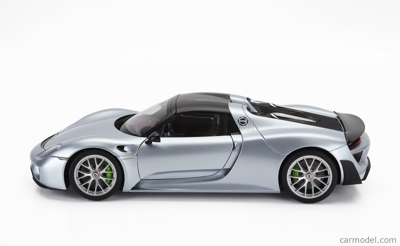 AUTOART 77923 Scale 1/18 | PORSCHE 918 SPYDER WEISSACH PACKAGE 2013 ...