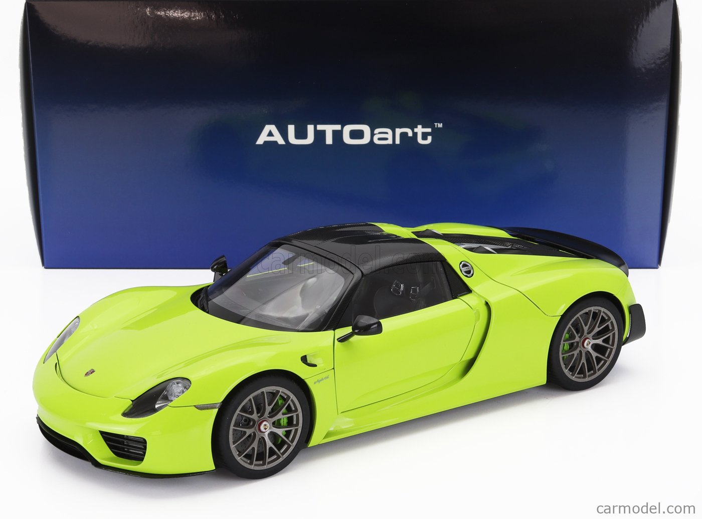 AUTOART 77921 Scale 1/18 | PORSCHE 918 SPYDER WEISSACH PACKAGE 2013 ...
