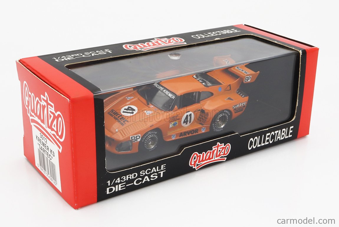 QUARTZO 3012 Scale 1/43 | PORSCHE 935 K3 TEAM KREMER RACING N 41 24h LE ...