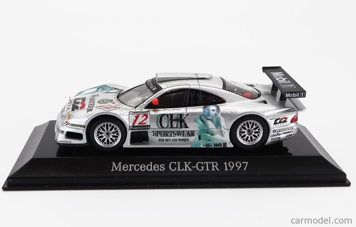 MAISTO B66005047 Scale 1/43 | MERCEDES BENZ CLK-CLASS GTR 6.0L V12 TEAM ...