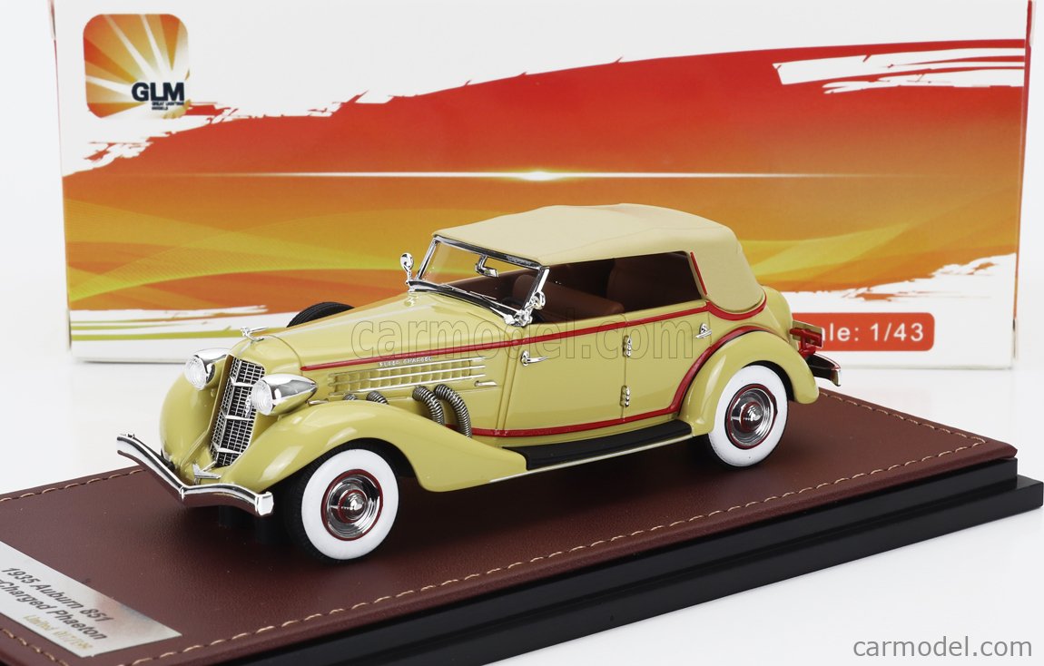 GLM-MODELS GLM161102 Scale 1/43 | AUBURN 851 SUPERCHARGED PHAETON ...
