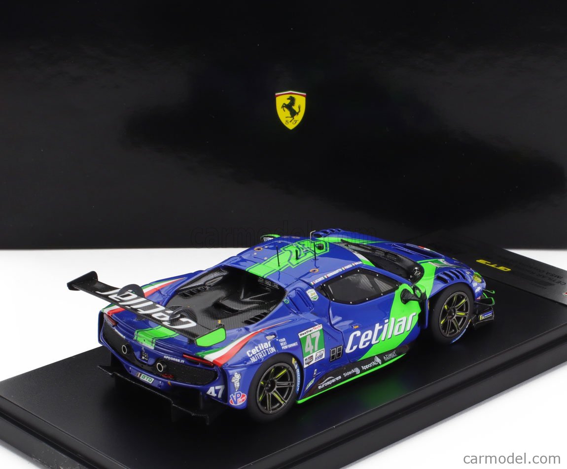 BBR-MODELS BBRCS008 Scala 1/43 | FERRARI 296 GT3 3.0L TWIN TURBO V6 ...