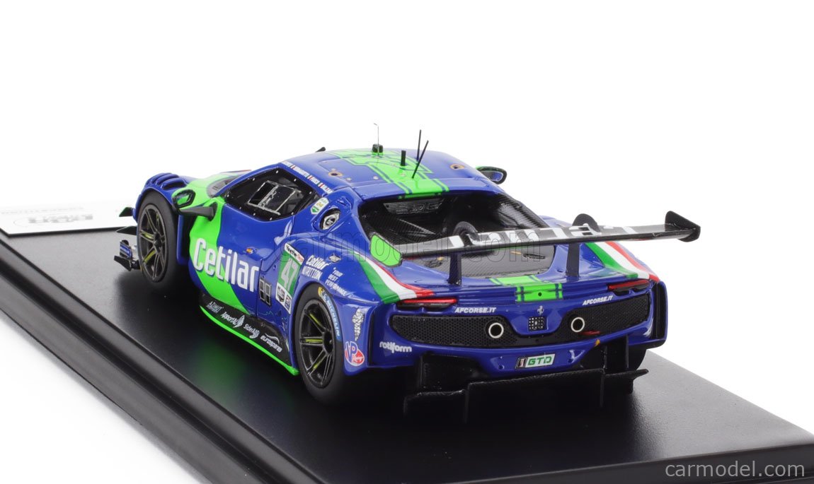 BBR-MODELS BBRCS008 Scala 1/43 | FERRARI 296 GT3 3.0L TWIN TURBO V6 ...