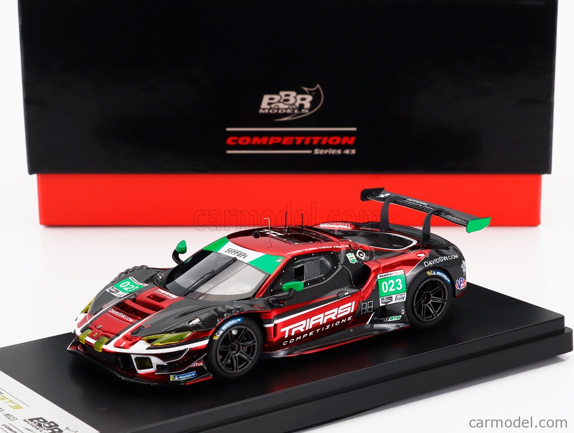 BBR-MODELS BBRCS007 Echelle 1/43 | FERRARI 296 GT3 3.0L TWIN TURBO V6 ...