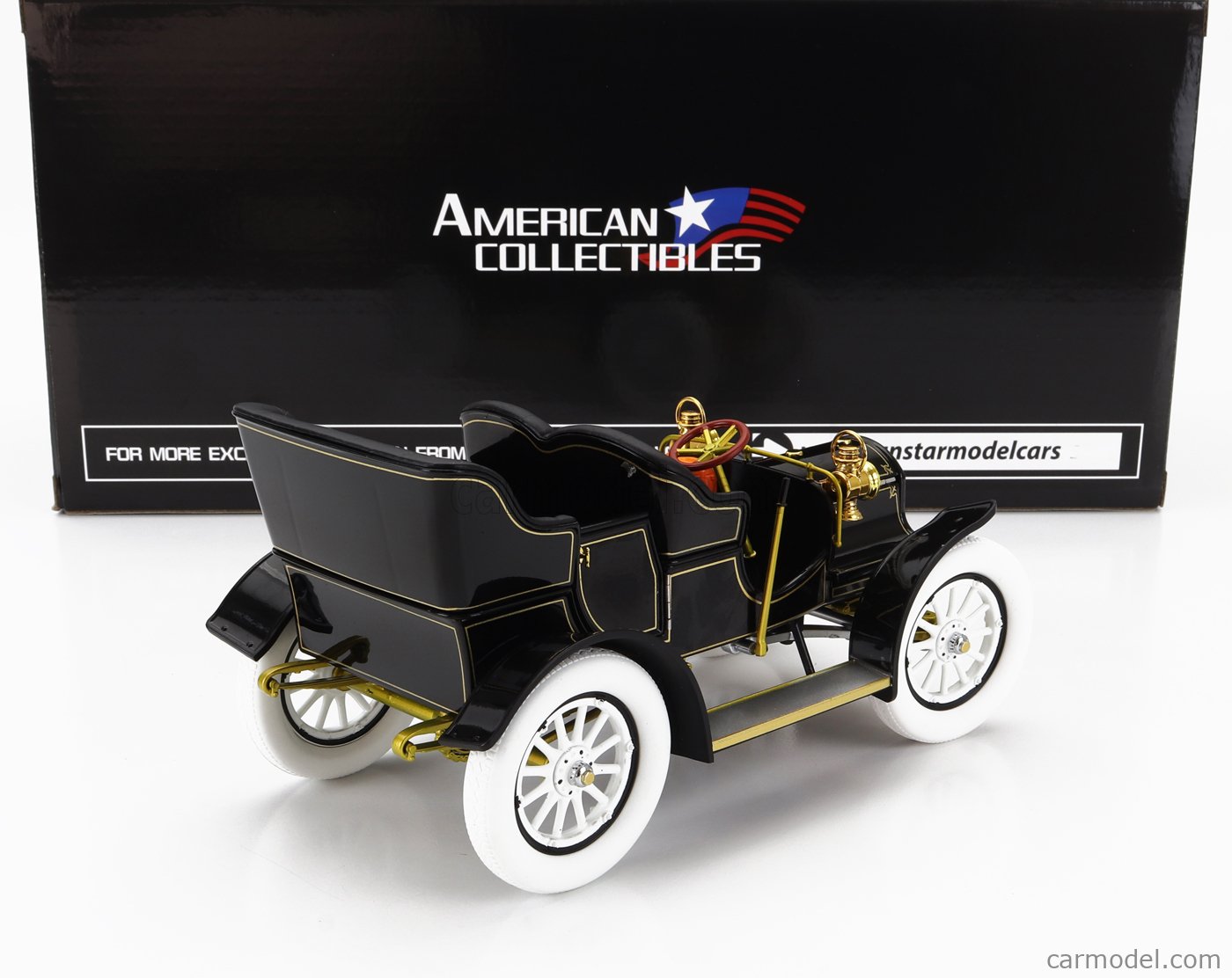SUN-STAR 05721 Scale 1/18 | BUICK MODEL B OPEN 1904 BLACK