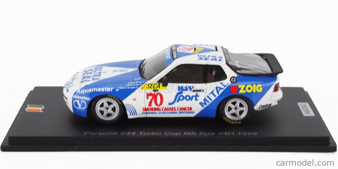 SPARK-MODEL SB765 Scale 1/43 | PORSCHE 944 TURBO TEAM CARRERA ...