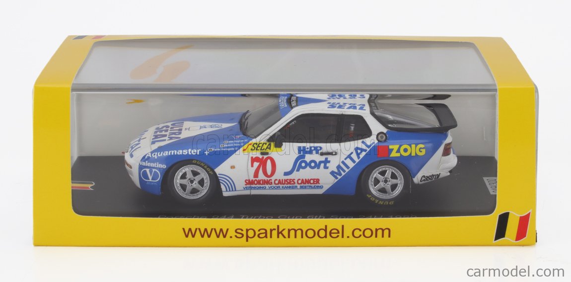 SPARK-MODEL SB765 Scale 1/43 | PORSCHE 944 TURBO TEAM CARRERA ...