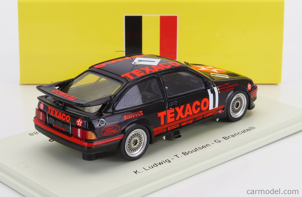 SPARK-MODEL SB238 Scale 1/43 | FORD ENGLAND SIERRA RS500 COSWORTH TEAM ...