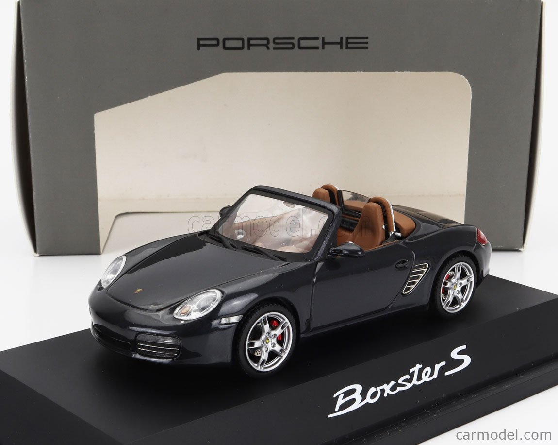 SCHUCO WAP02020315 Escala 1/43 | PORSCHE BOXSTER S 987 SPIDER 2005 DARK ...