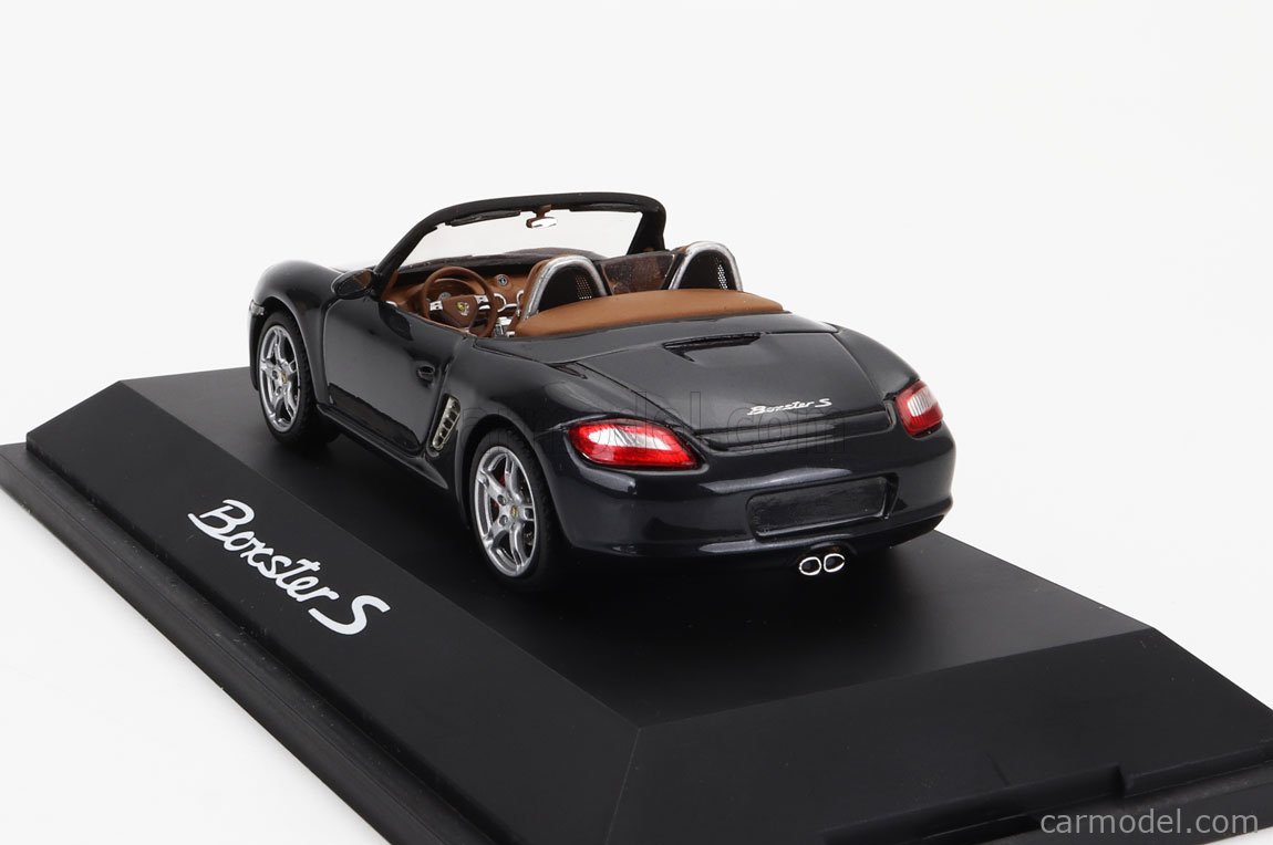 SCHUCO WAP02020315 Escala 1/43 | PORSCHE BOXSTER S 987 SPIDER 2005 DARK ...