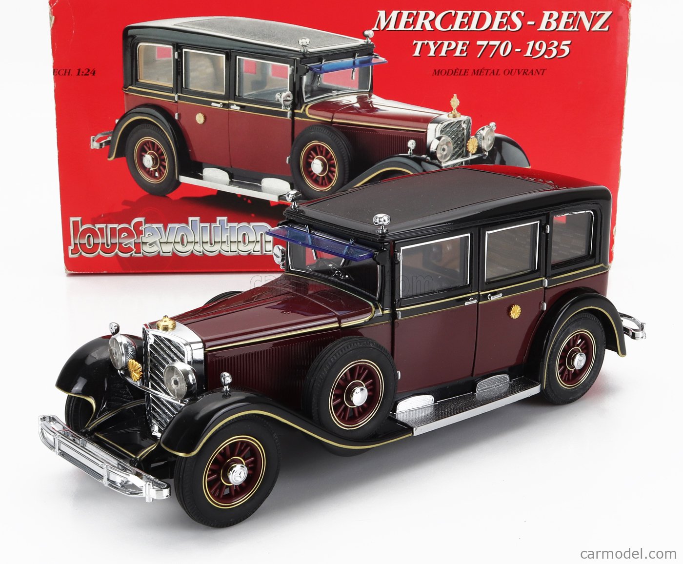 JOUEF EVOLUTION 302000 Scale 1/24 | MERCEDES BENZ TYPE 770 IMPERIAL LIMOUSINE IMPERATORE ...