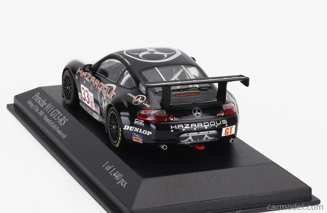 MINICHAMPS 400036933 Scale 1/43 | PORSCHE 911 GT3 RS N 33 12h SEBRING ...