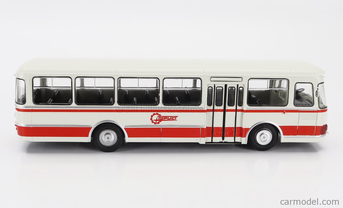 EDICOLA MDSBNo48 Scale 1/43 | LIAZ 677B AUTOBUS 1965 WHITE RED