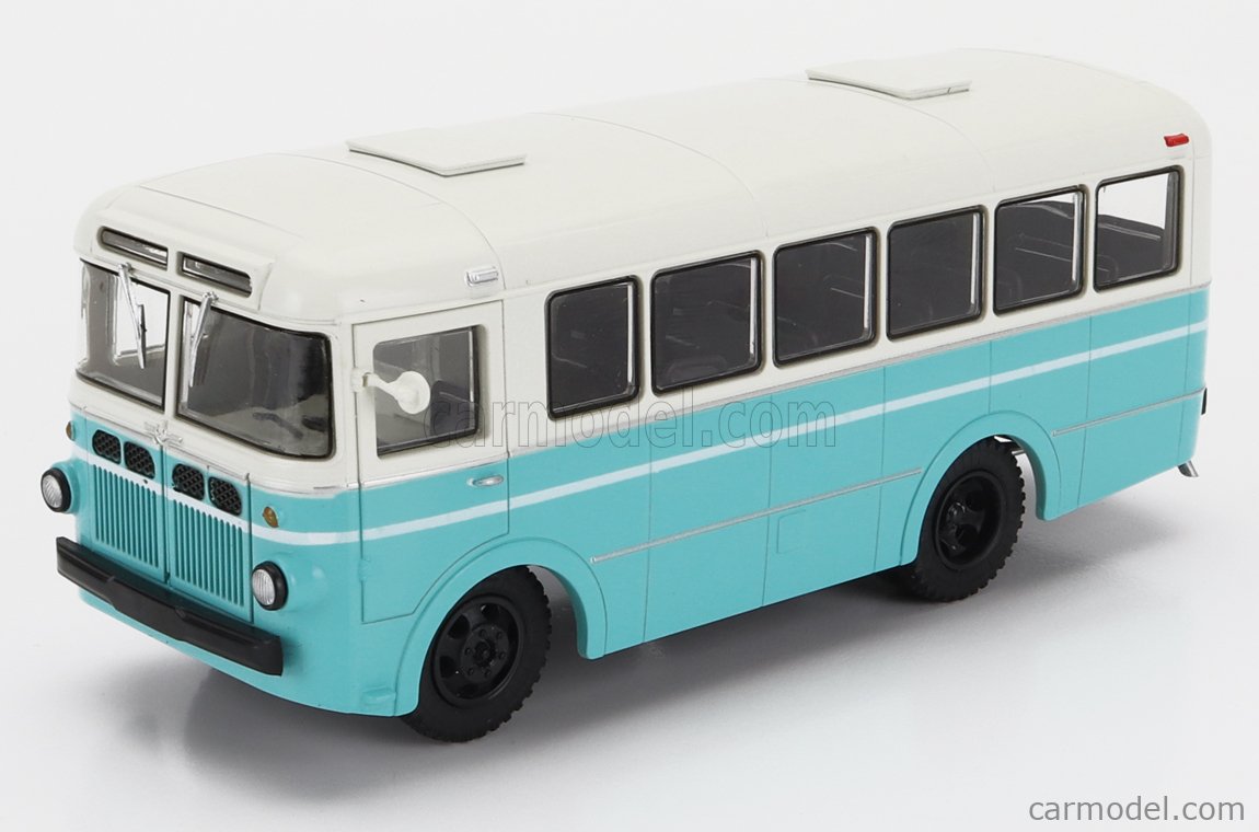 EDICOLA MDSBNo22 Scale 1/43 | GAZ RAF 976 AUTOBUS 1949 LIGHT GREEN WHITE