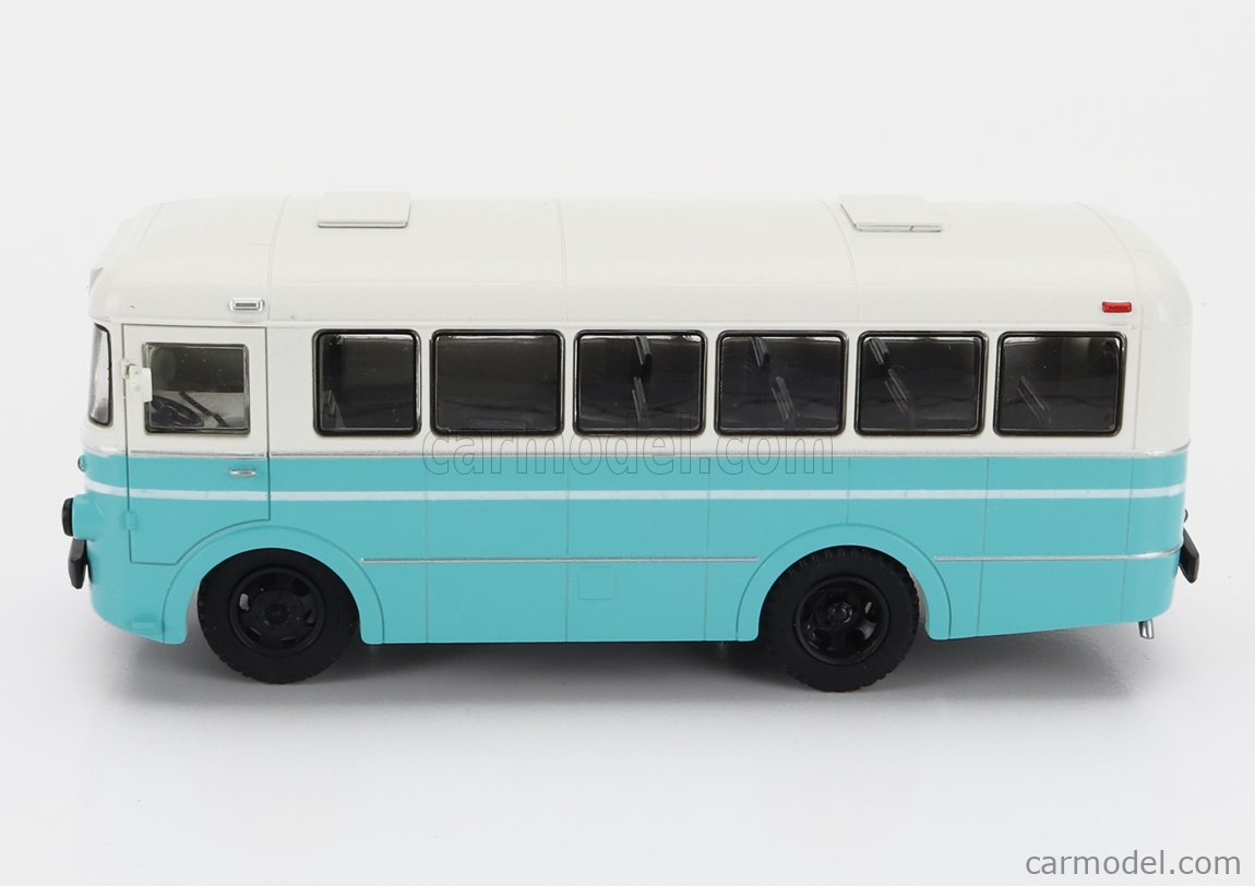 EDICOLA MDSBNo22 Scale 1/43 | GAZ RAF 976 AUTOBUS 1949 LIGHT GREEN WHITE