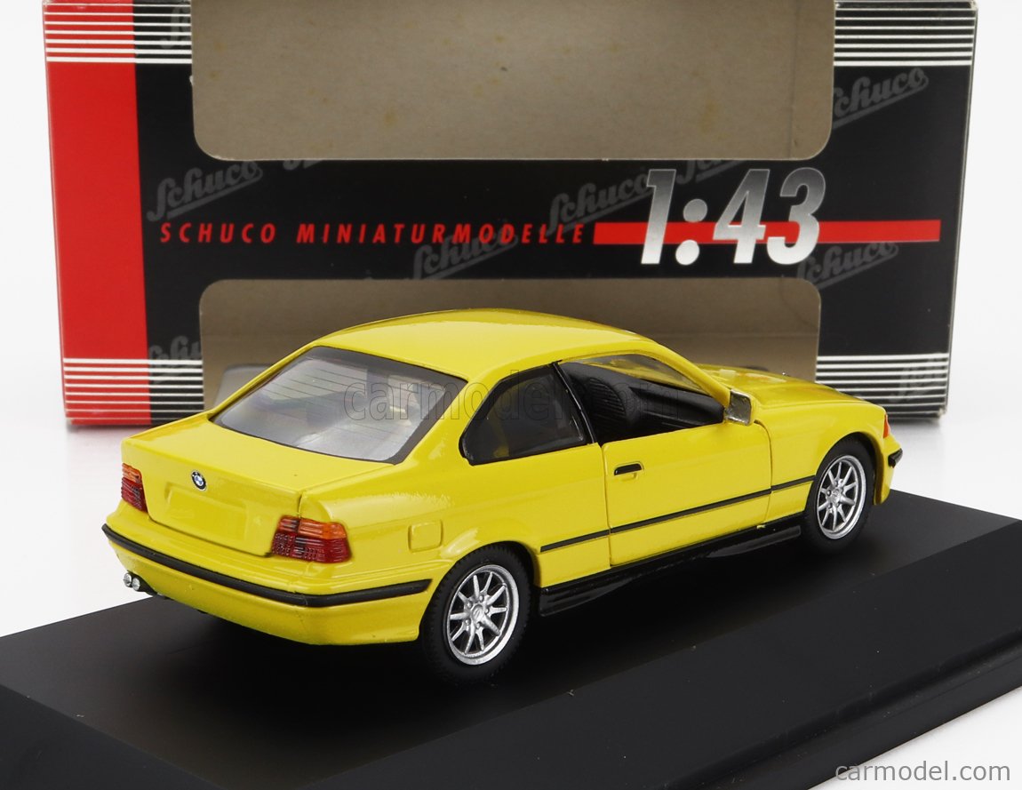 SCHUCO 04062 Scale 1/43 | BMW 3-SERIES 325i COUPE 1994 YELLOW
