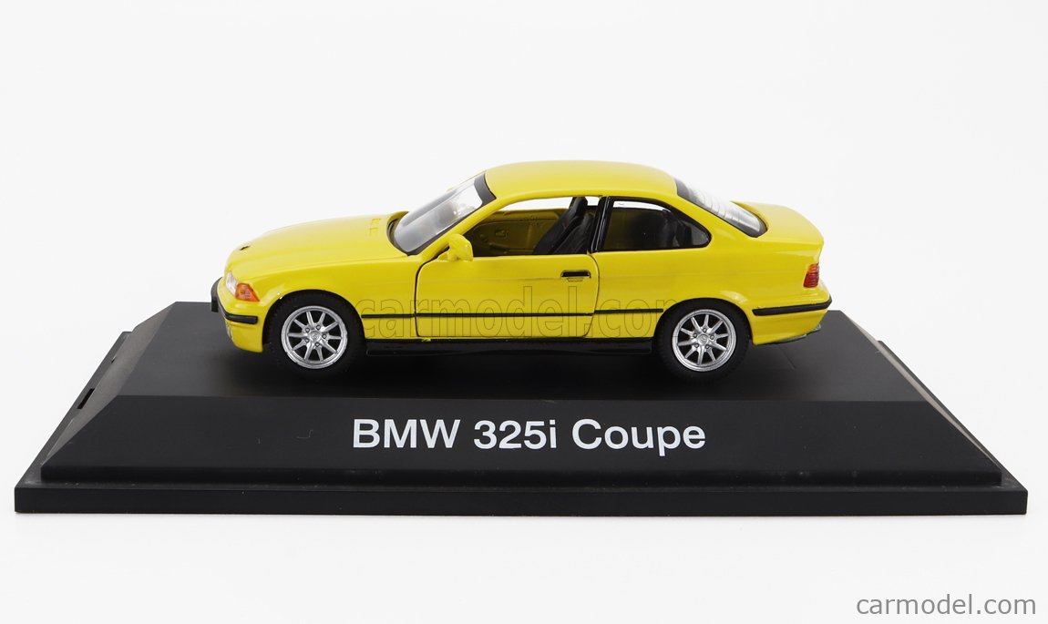 SCHUCO 04062 Scale 1/43 | BMW 3-SERIES 325i COUPE 1994 YELLOW
