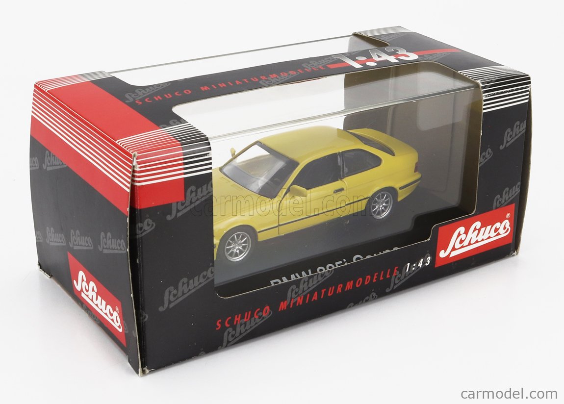 SCHUCO 04062 Scale 1/43 | BMW 3-SERIES 325i COUPE 1994 YELLOW
