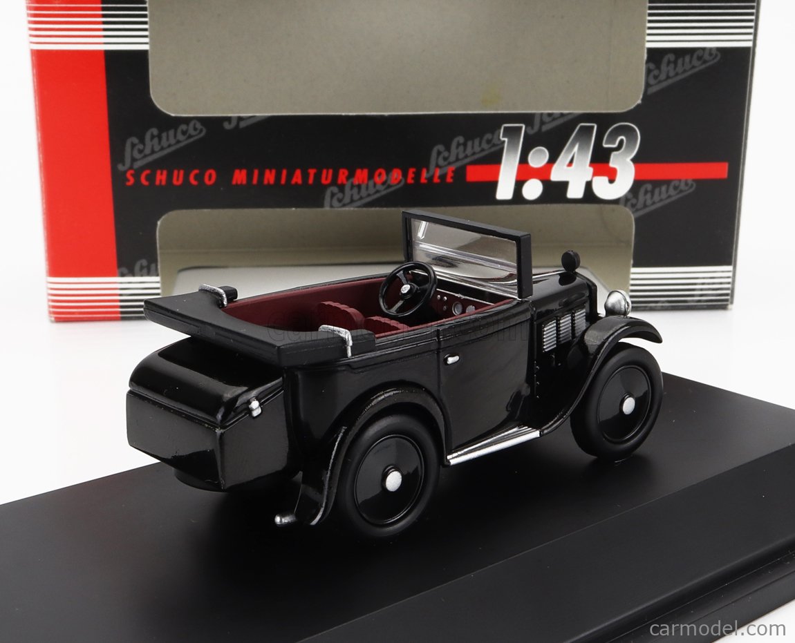 SCHUCO 02291 Scale 1/43 | BMW DIXI 3/15 PS CABRIOLET 1929 BLACK