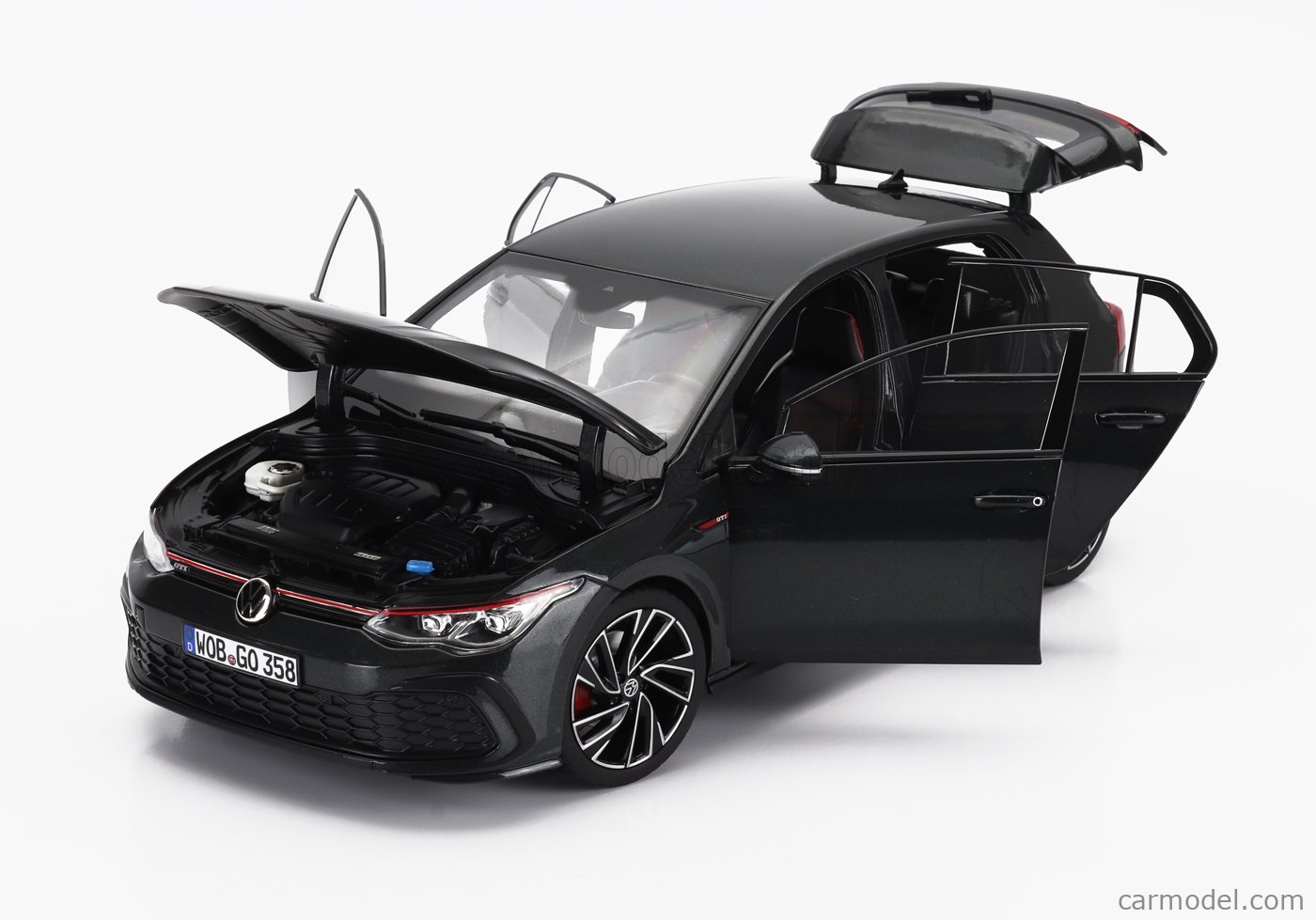 NOREV 188591 Scale 1/18 | VOLKSWAGEN GOLF VIII GTi 2020 BLACK