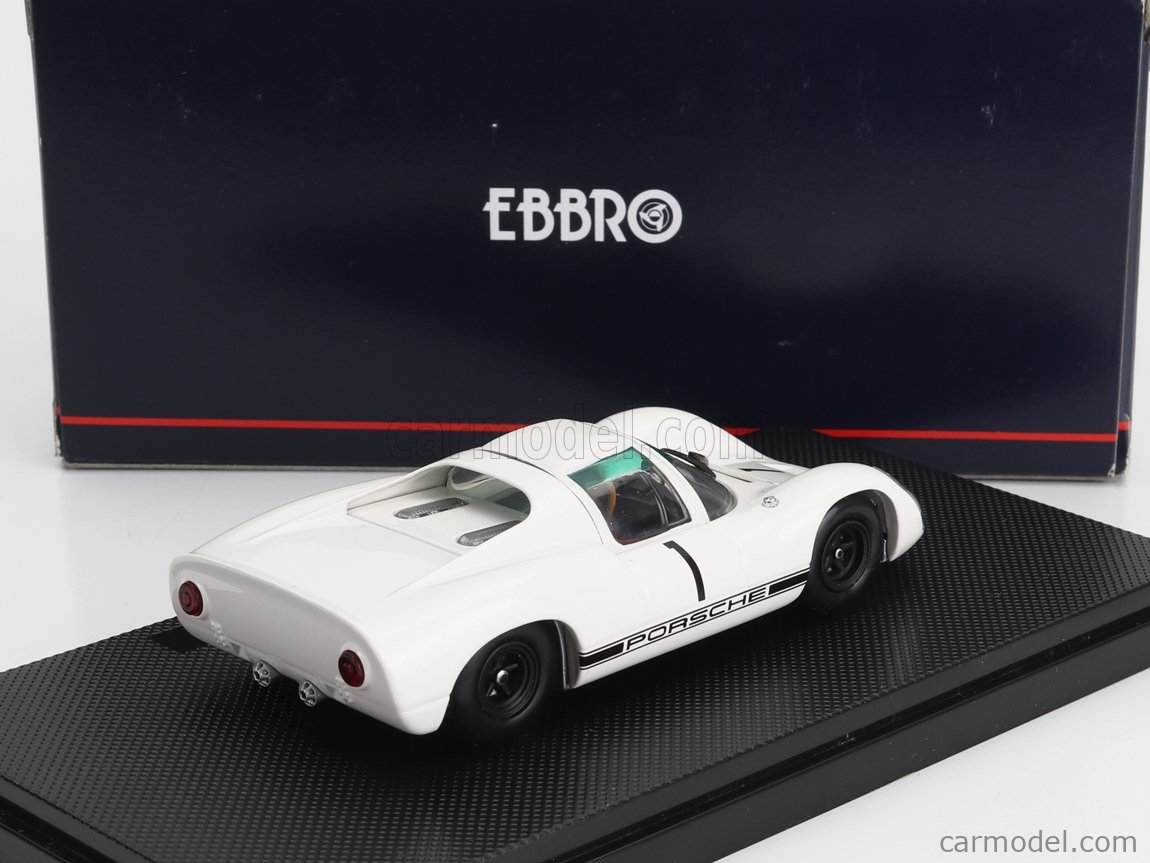 EBBRO EB43639 Escala 1/43 | PORSCHE 910 COUPE N 1 PRESS 1967 WHITE