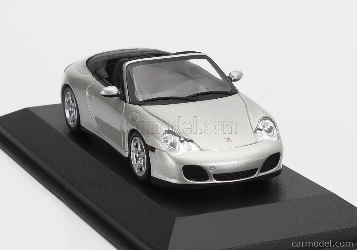 MINICHAMPS WAP02010014 Scale 1/43 | PORSCHE 911 996 4S CABRIOLET 2003 SILVER