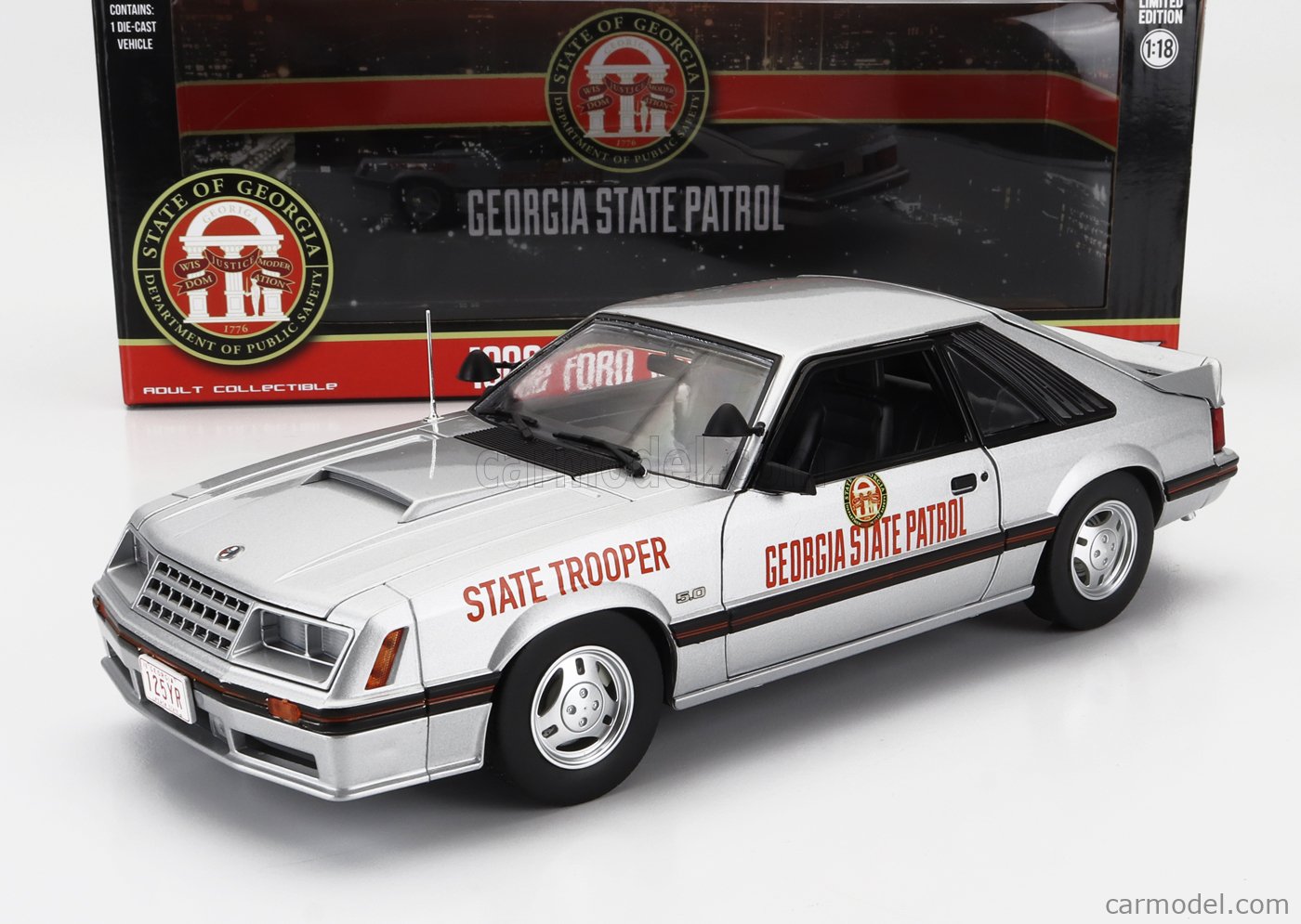 GREENLIGHT 13676 Scale 1/18 | FORD USA MUSTANG SSP GEORGIA PATROL STATE ...