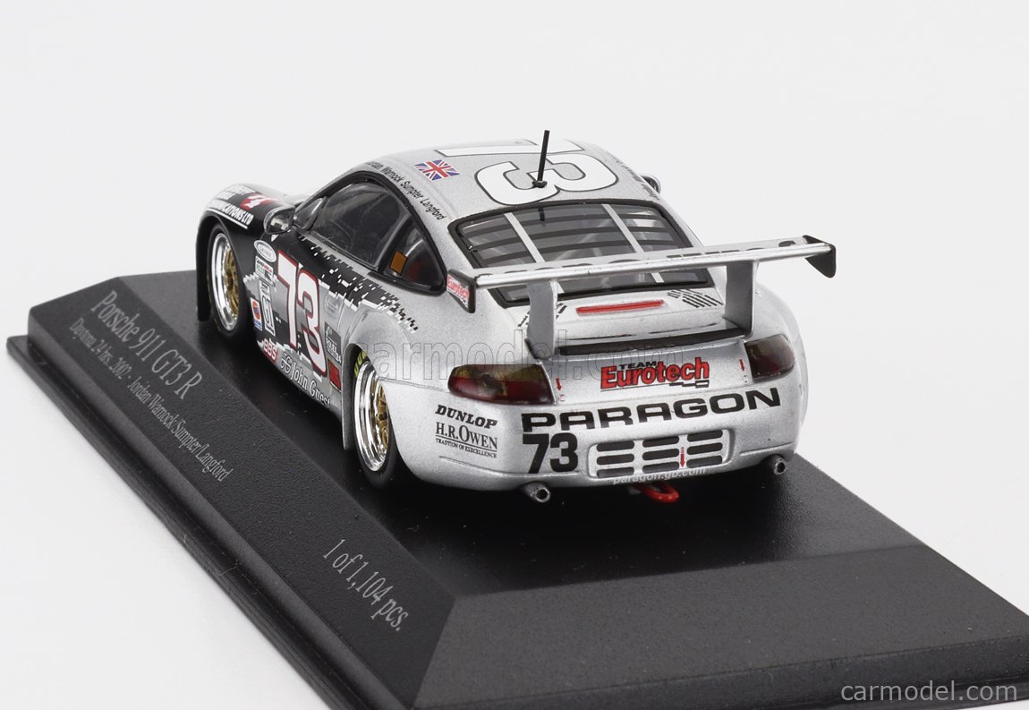 MINICHAMPS 400026973 Scale 1/43 | PORSCHE 911 996 GT3-R TEAM EUROTECH N ...