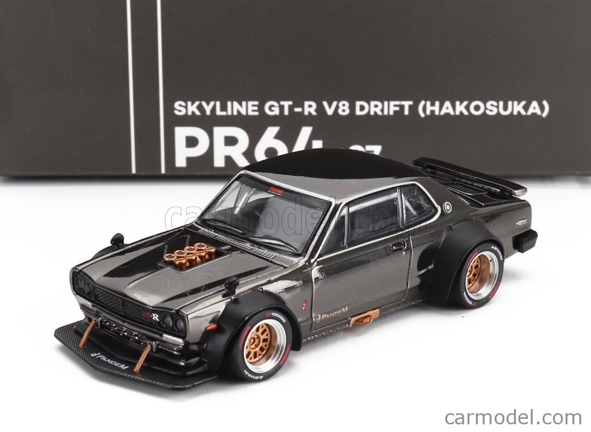 POP-RACE-LIMITED PR640097 Scale 1/64 | NISSAN SKYLINE GT-R (R34) V8 ...