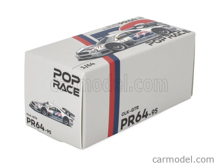 POP-RACE-LIMITED PR640095 Scale 1/64 | MERCEDES BENZ CLK-CLASS GTR 6.0L ...