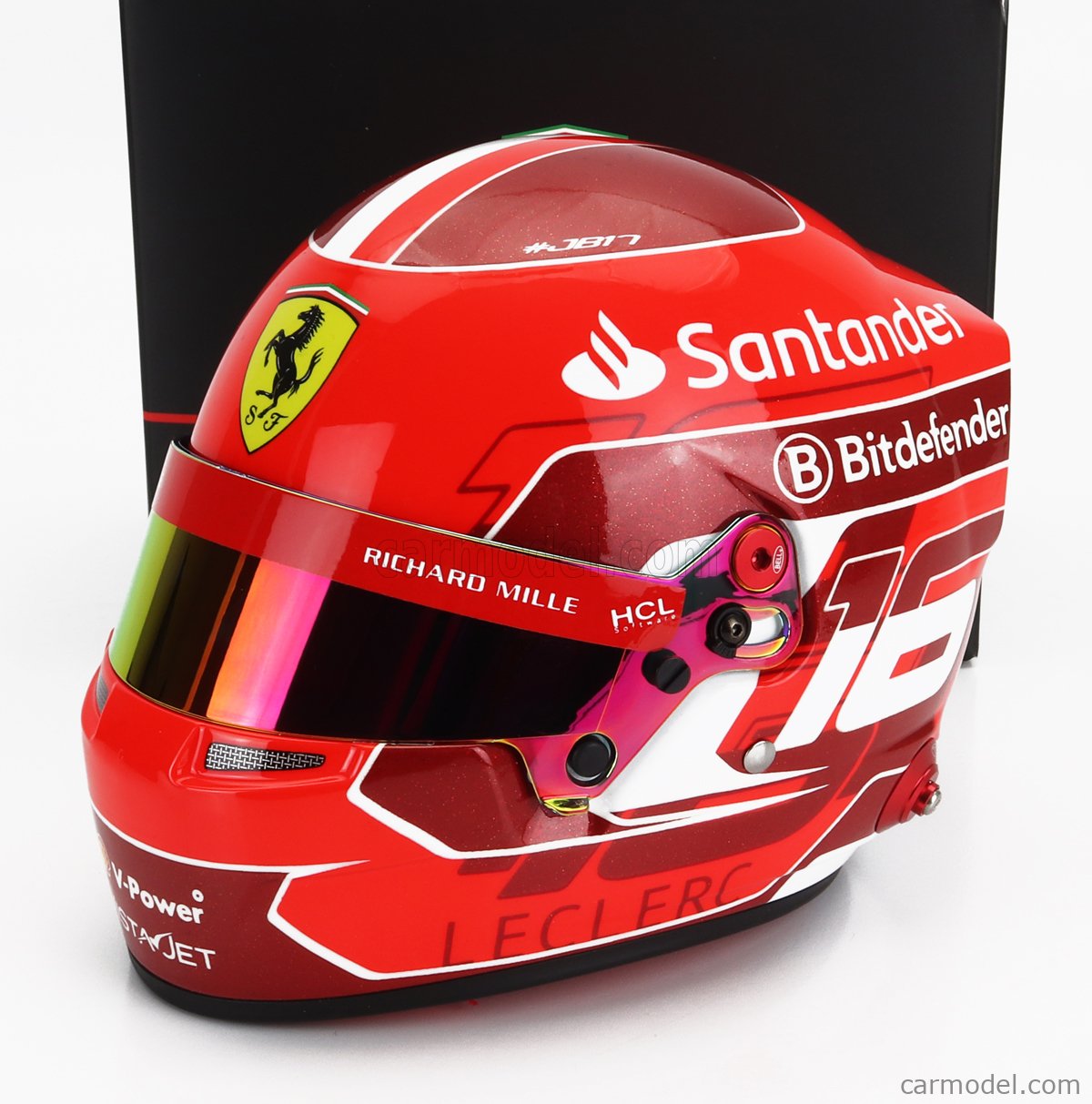 MINI HELMET 4100304 Escala 1/2 | BELL HELMET CASCO HELMET F1 CHARLES ...