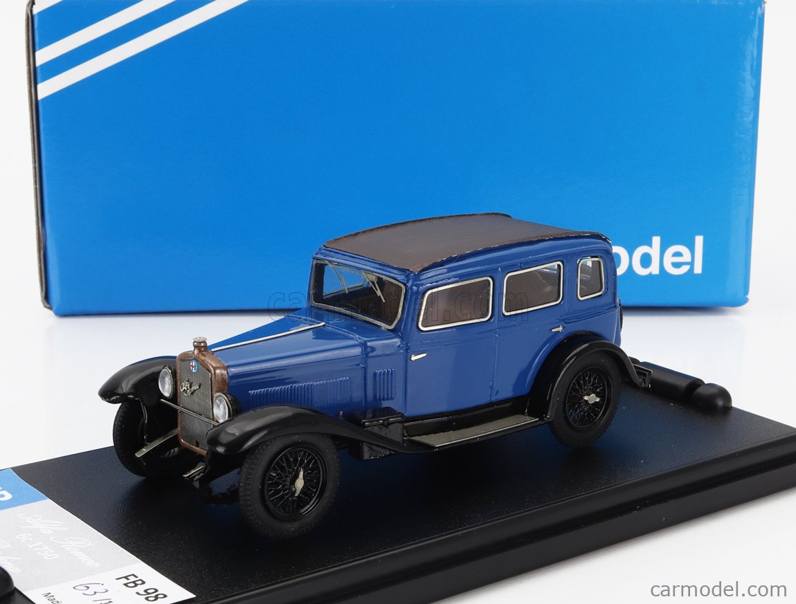 FB-MODEL FB098L Scale 1/43 | ALFA ROMEO 6C 1750 BERLINE TIPO 6 ...