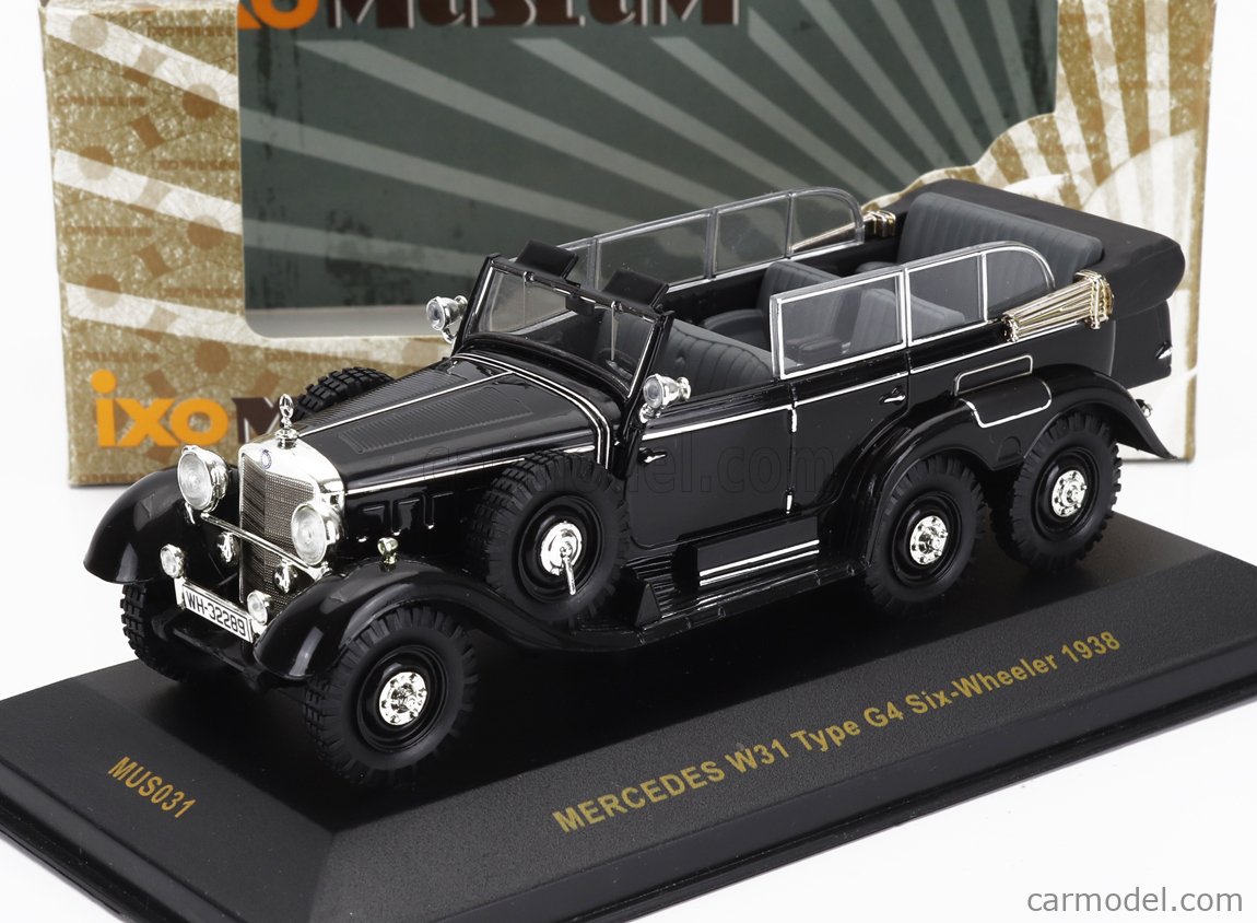 IXO-MODELS MUS031 Escala 1/43 | MERCEDES BENZ G4 (W31) SIX-WHEELER ...