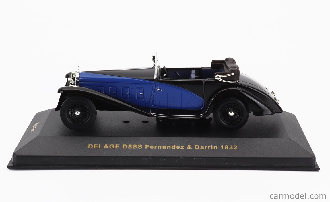 IXO-MODELS MUS046 Escala 1/43 | DELAGE D8SS FERNANDEZ & DARRIN ...