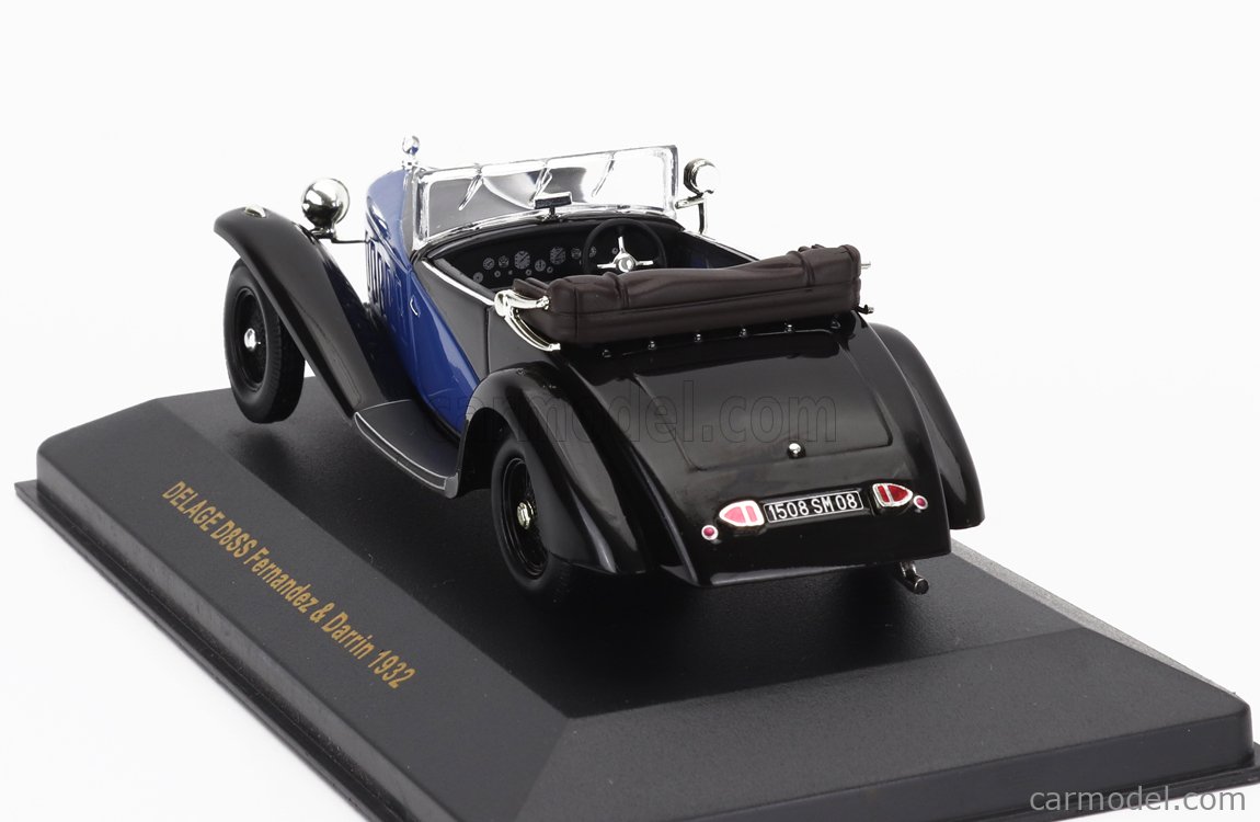 IXO-MODELS MUS046 Scala 1/43 | DELAGE D8SS FERNANDEZ & DARRIN CABRIOLET ...