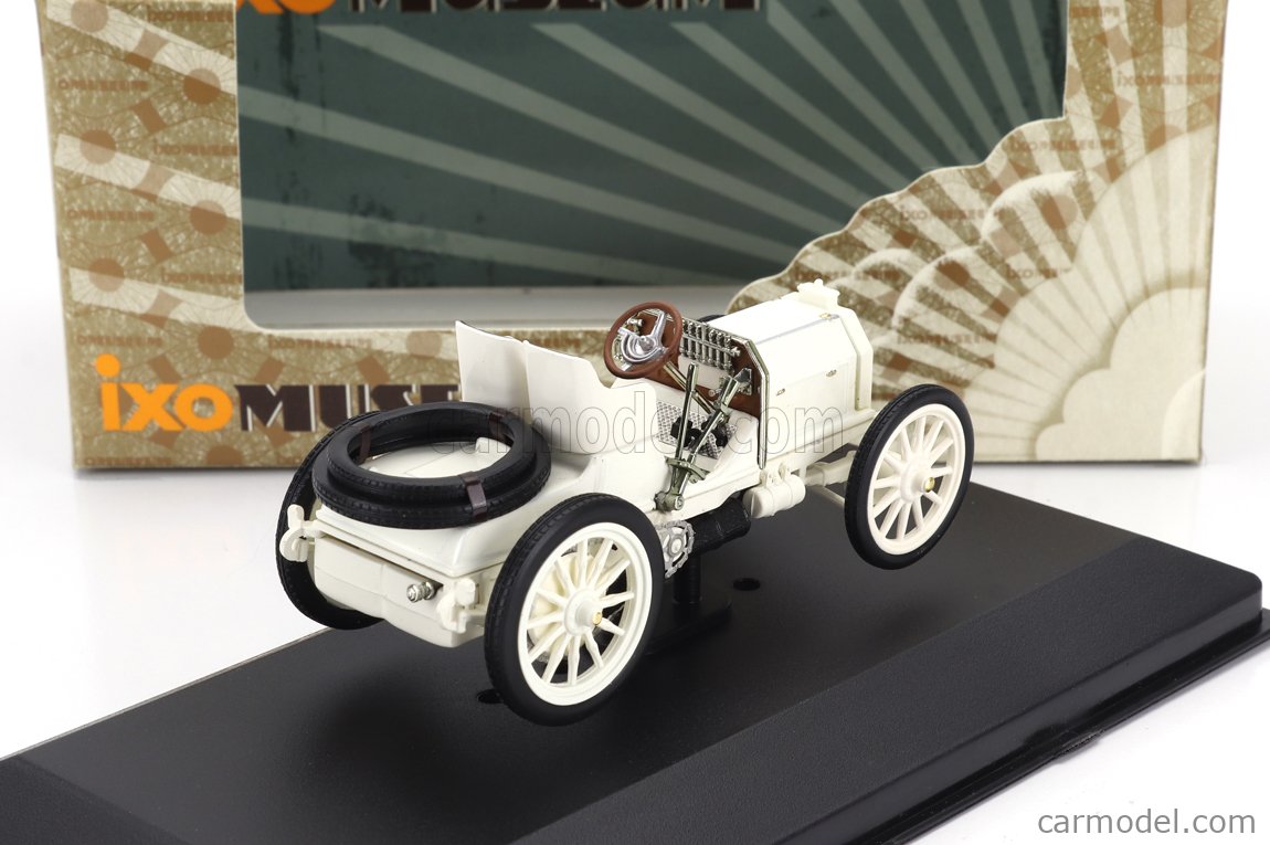 IXO-MODELS MUS027 Masstab: 1/43 | MERCEDES BENZ SIMPLEX 35HP 1901 WHITE