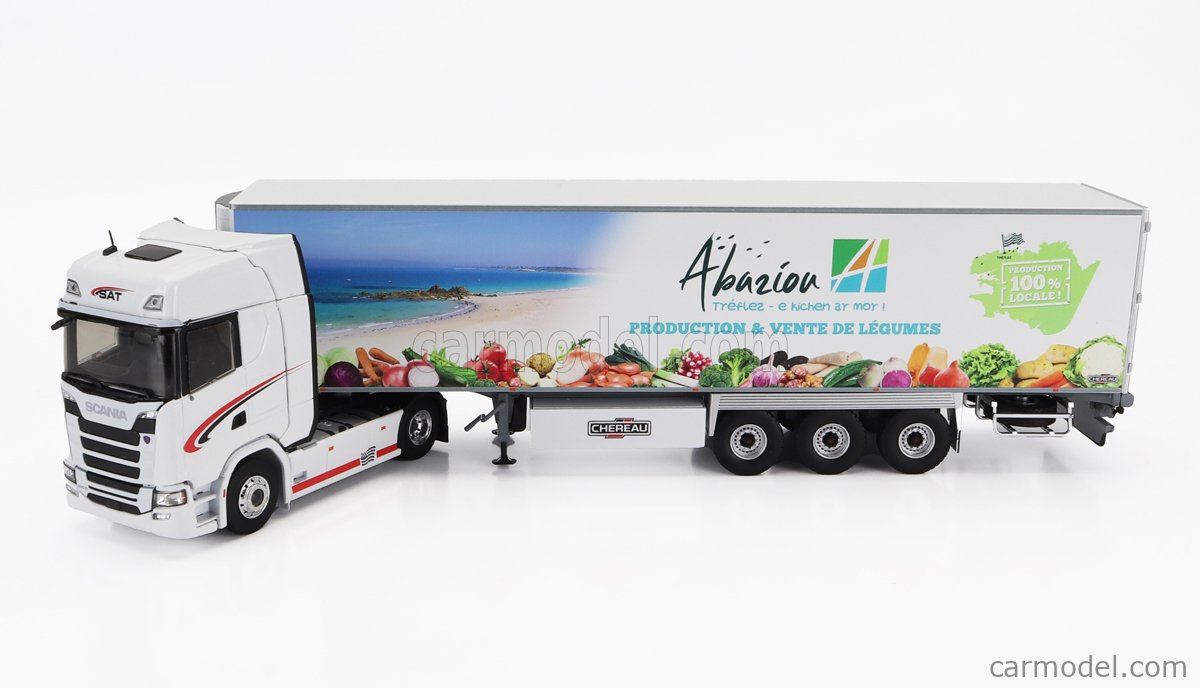 ELIGOR 118156 Scale 1/43 | SCANIA R460 TRUCK SEMI-FRIGO ABAZIOU ...