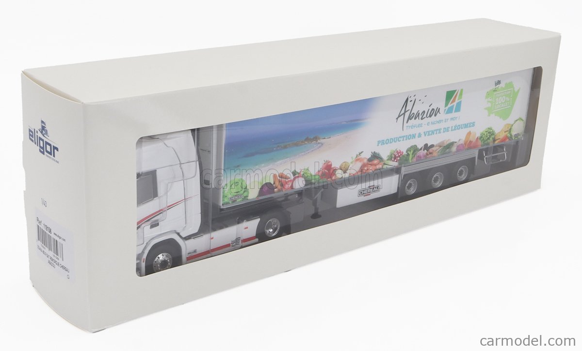 ELIGOR 118156 Scale 1/43 | SCANIA R460 TRUCK SEMI-FRIGO ABAZIOU ...