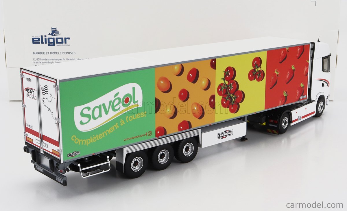 ELIGOR 118155 Scale 1/43 | SCANIA R460 TRUCK SEMI-FRIGO SAVEOL ...