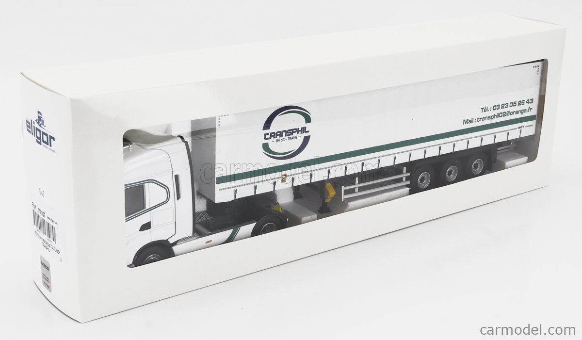 ELIGOR 118107 Scale 1/43 | IVECO FIAT S-WAY 510 TRUCK TELONATO ...
