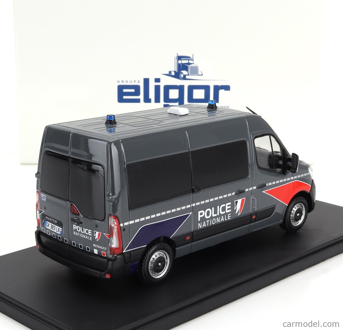 ELIGOR 118006 Scale 1/43 | RENAULT MASTER MINIBUS POLICE NATIONALE 2019 ...