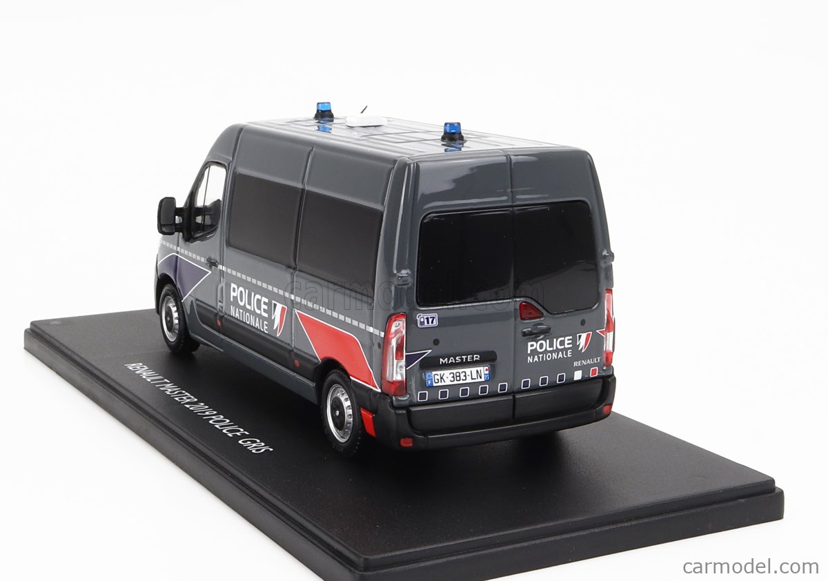 ELIGOR 118006 Scale 1/43 | RENAULT MASTER MINIBUS POLICE NATIONALE 2019 ...