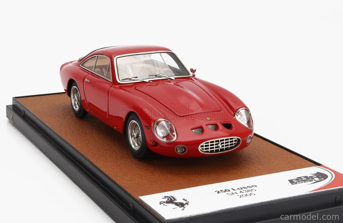 BBR-MODELS BBR263B Echelle 1/43 | FERRARI 250 LUSSO sn.4385 1963 RED