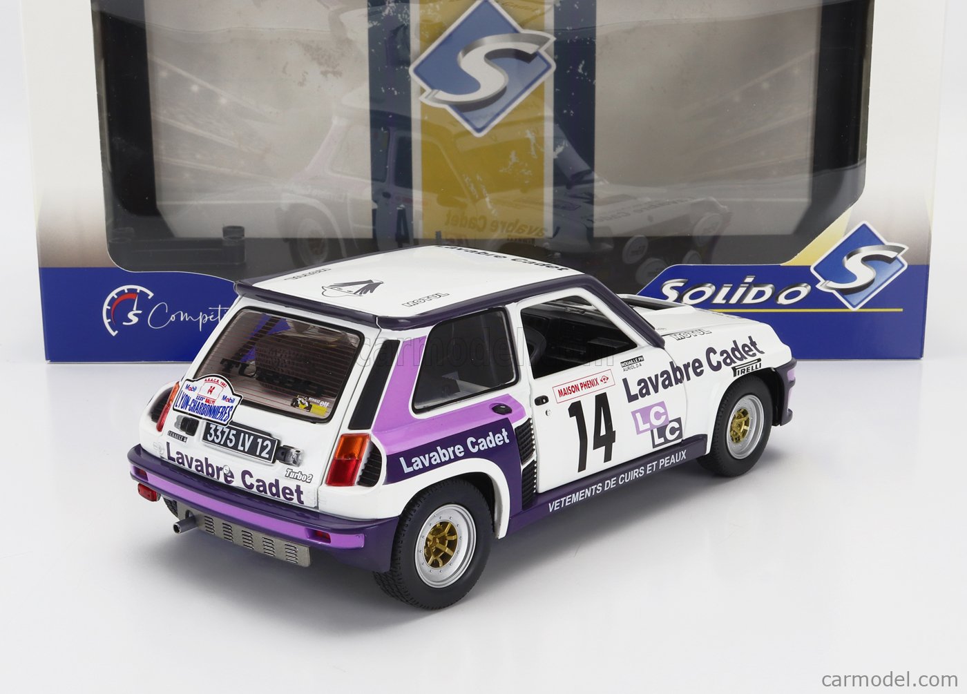 SOLIDO 1801313 Echelle 1/18 | RENAULT R5 TURBO (night version) N 14 ...